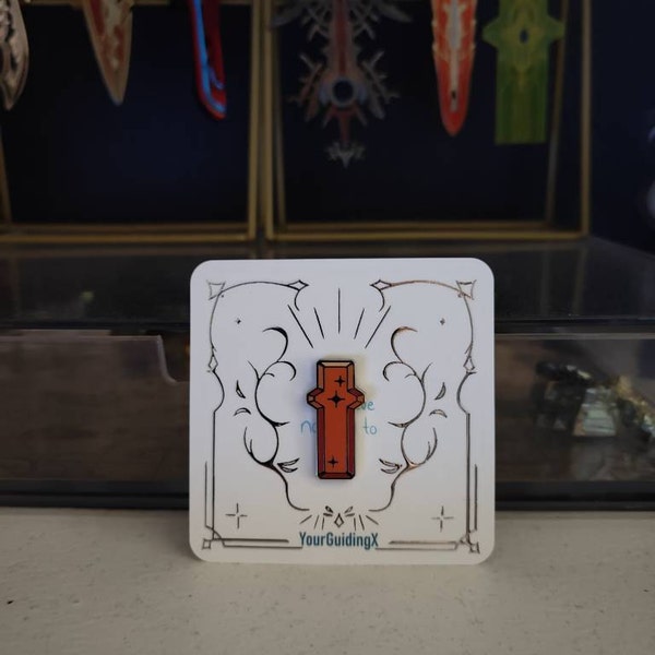 X Chronicles Aegis Core Crystal Enamel Filler Pins - Pneuma Enamel Pin ...