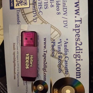 Transfer Your VHS, Minidv, Hi8, Video 8, Vinyl and Cassette to Digital ...