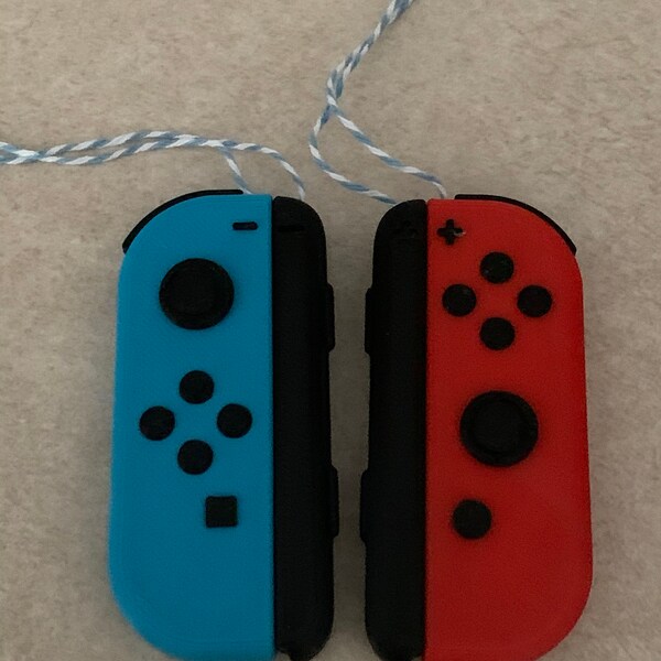 Miniature Nintendo Switch Joycons Perfect as Ornaments or Other ...