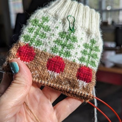 DIGITAL ITEM Rad Radish Socks Knitting Instructions - Etsy
