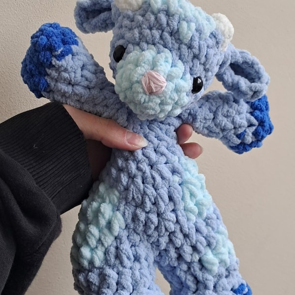 Crochet Baby Goat Lovey Pattern – Greta, No-sew Amigurumi (PDF Pattern ...