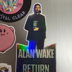 Alan Wake Return Sticker - Etsy
