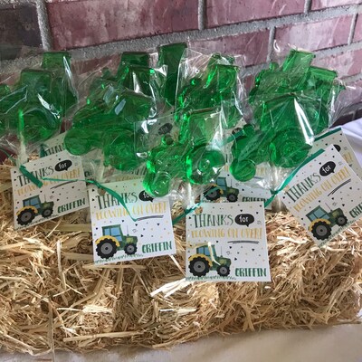12 Tractor Party Lollipops - Etsy