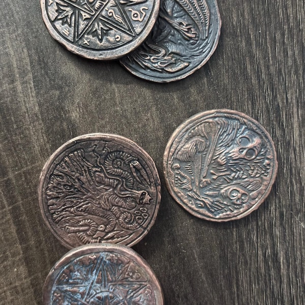 Cthulhu Coin 1 Ounce of Silver, Coin Silver Cthulhu - Etsy