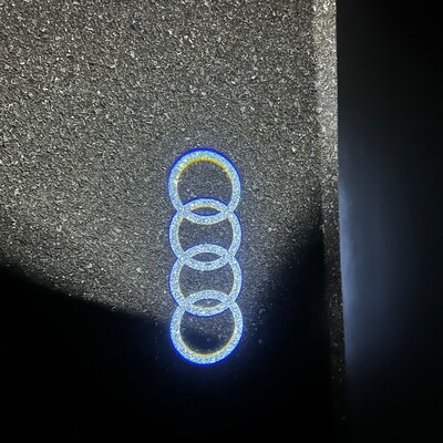 2X Led Puddle Light Side Mirror Logo Projector Lights for Mercedes AMG ...