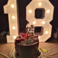 Light up Numbers, Birthday Numbers, Giant Event Numbers, Large Lighted ...