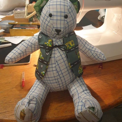 Memory Bear Pattern Simplicity A2115 Pattern Plush Sewing Pattern ...