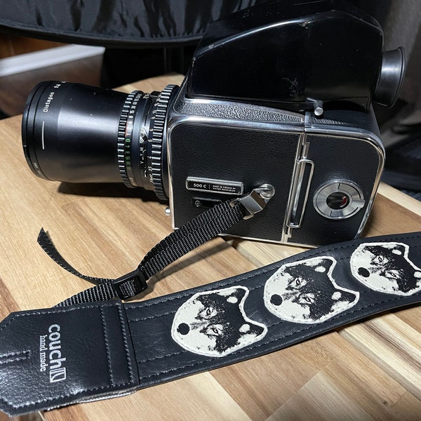 Wolf Camera Strap, Hand Made in 3 Color Options- Howl at the Moon - Etsy