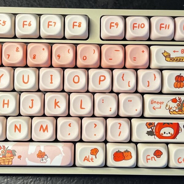 125 Graffiti Themed Keycaps, Keycaps Set, Custom Keycaps, Unique ...