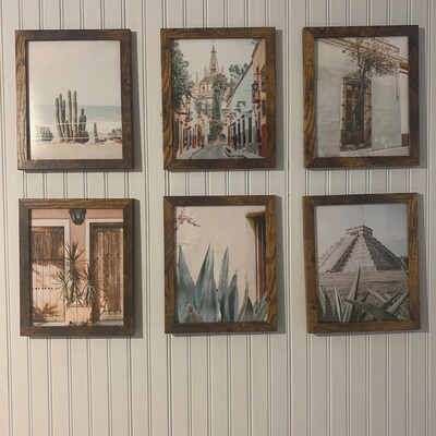 Printable Set of 6 Mexico Prints, Mexico 6 Pieces Printable Large Wall ...