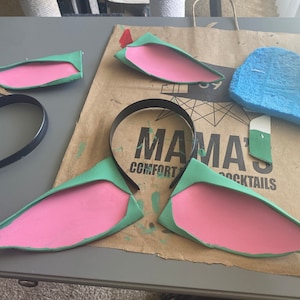 Baby Yoda Tutorial and Pattern (ears Only) | Cosplay Accessories ...