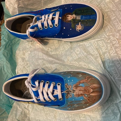 Custom Painted Stranger Things Shoes, Vans, Toms, Converse Custom Shoes ...