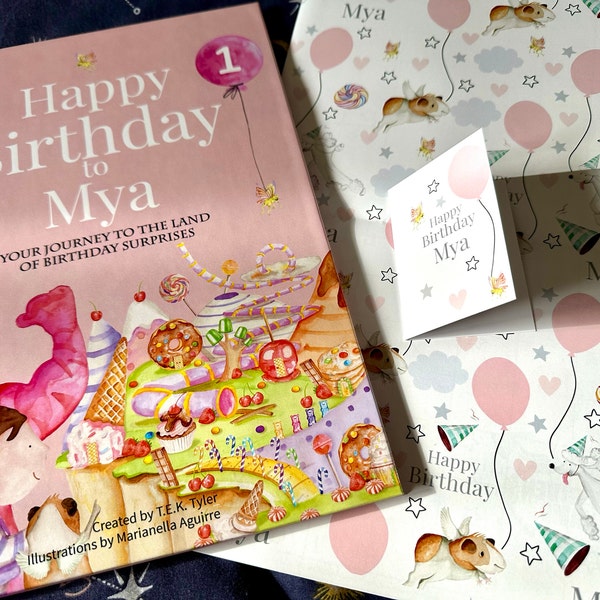 Personalised Happy Birthday Keepsake Book - Etsy UK