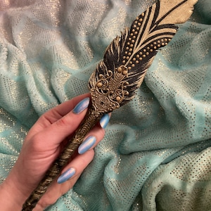 Magic bird wing custom fountain penmystery pensteampunk | Etsy