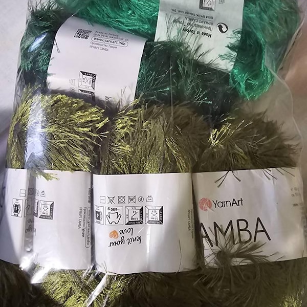Yarn Yarnart Samba Yarn Faux Fur Yarn Long Eyelash Yarn Fun Fur Yarn ...