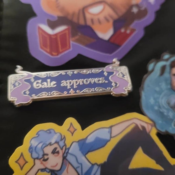 BG3 Companion Approval Badge Enamel Pins | Astarion, Karlach, Gale ...