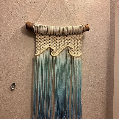 Beachy Wave Macrame Wallhanging - Etsy
