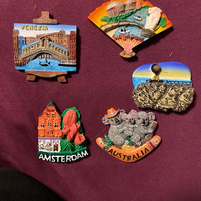 Fridge Magnet Malaysia Landmark Icon Twin Tower, Langkawi, Batu Caves ...