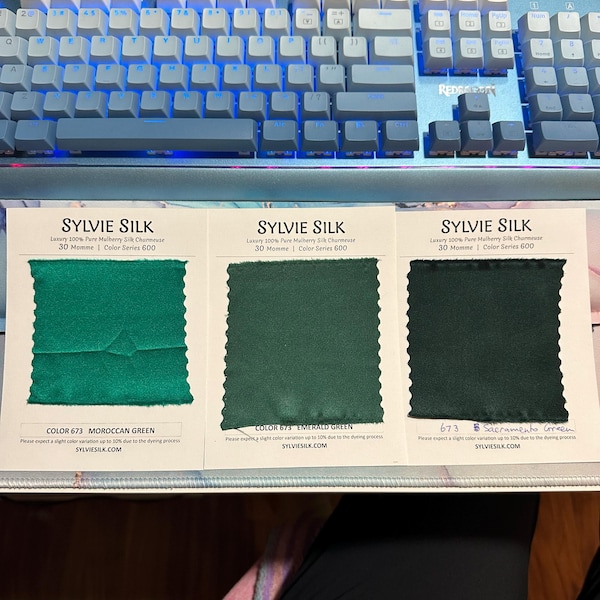 SWATCHES Pure Silk Fabrics Colors | Pure Silk Fabrics Sample | Order ...