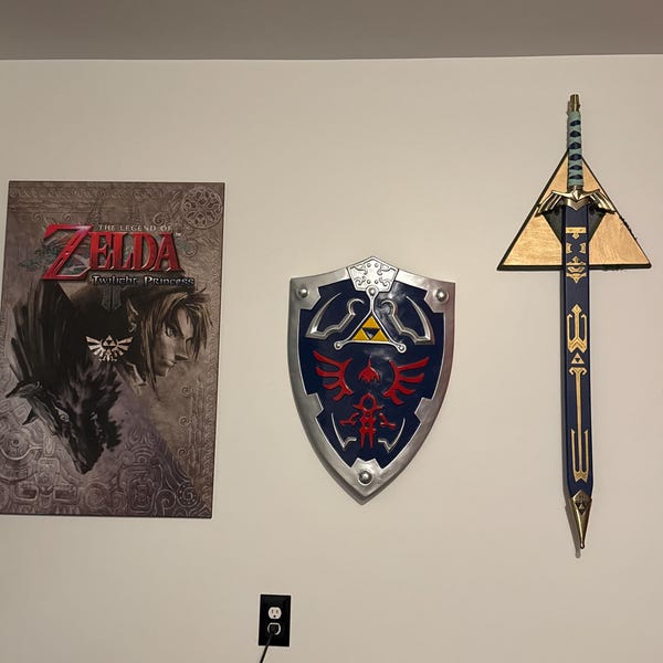 Legend of Zelda Hyrule Flag, Hyrule Castle Flag, Hylian Flag MASSIVE ...
