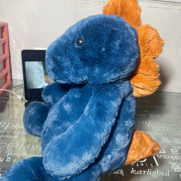 Adorable Fluffy Dinosaur DIY Pattern, Written Instructions (digital ...