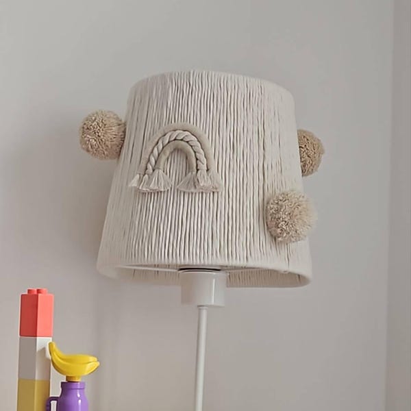 Wall Scone Lampshade, Girl Room Wall Light, Scone Lamp Nursery, Girl ...