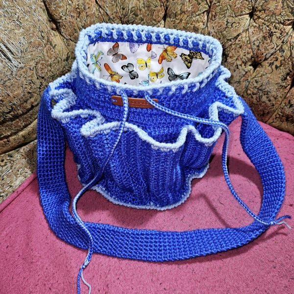 BINGO Bag Crochet Pattern | Pattern ONLY | US Crochet Terms | Pocket ...