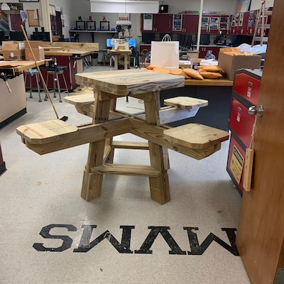 Table Plan/picnic Table Plan/high Top Table Plan/outdoor Table Plan/bbq ...