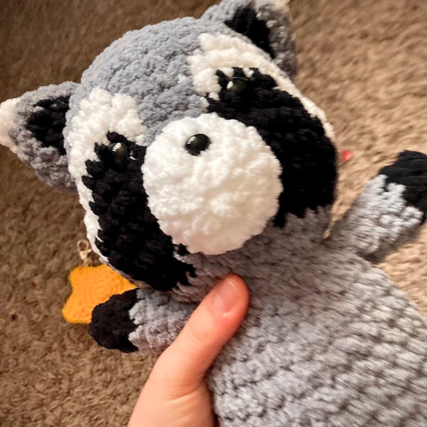 Crochet White Cat Loaf Kitty Plushie Handmade Stuffed Animal - Etsy