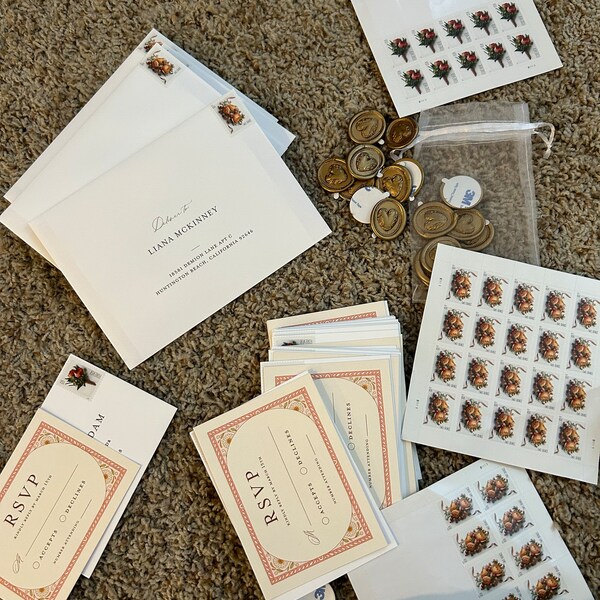 Seashell/pearl/clam/nautical/beach Wedding Handmade Self-adhesive Wax ...