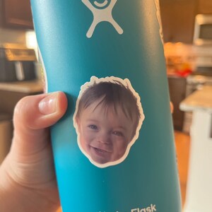 Custom Face Sticker, Photo Face Sticker, Personalized Face Sticker ...