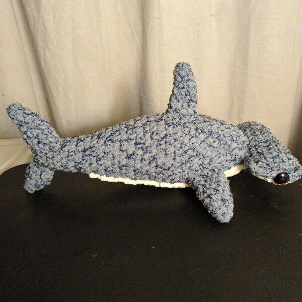 PATTERN: Plush Hector the Hammerhead Shark Pattern - Amigurumi ...