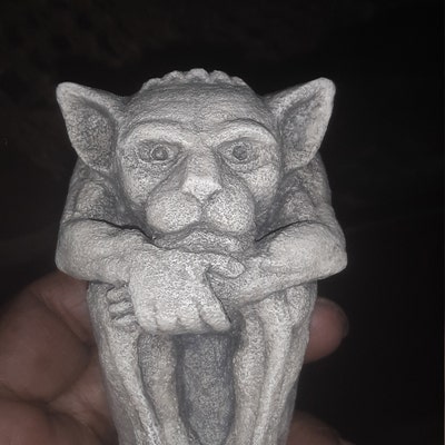Irving Gargoyle Statue Small Gothic Imp New York Handmade - Etsy