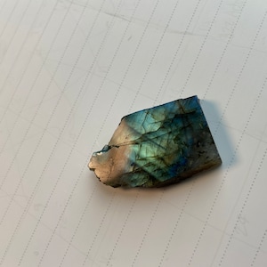 Natural LABRADORITE SLAB, Polished Labradorite Slice, Wholesale Raw ...