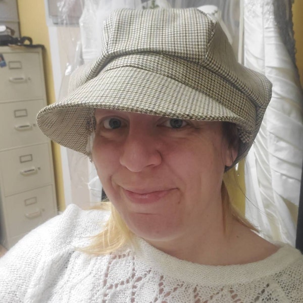 Baker Boy Cap Sewing Pattern: Unisex Newsboy Hat (PDF Pattern, 3 Sizes ...