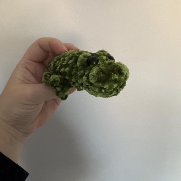 Baby Alligator Crochet Pattern PDF - Gator, Amigurumi, Chunky Yarn ...