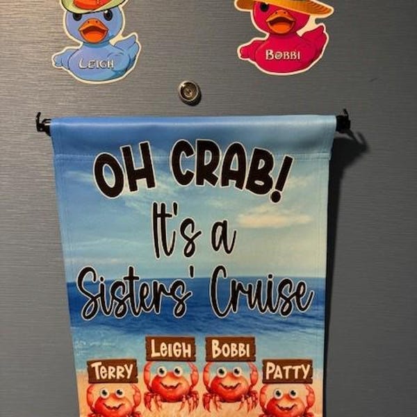 Anniversary Cruise, Cruise Door Magnet, Honeymoon Cruise Door Sign ...