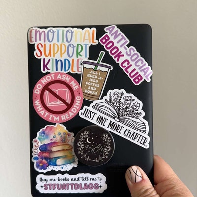 A Reader Lives a Thousand Lives Stickers for Kindle/laptop - Etsy