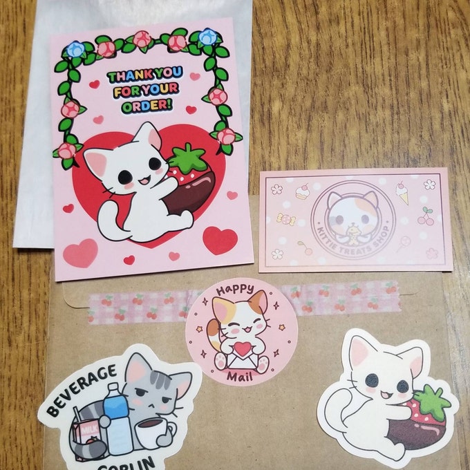 Beverage Goblin Sticker – Kittie Treats Shop