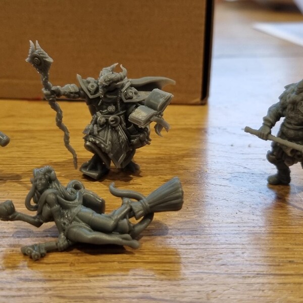 Db Dwarf Ukko Hakka Dwarf Cleric Miniature Dungeons and Dragons Mini ...