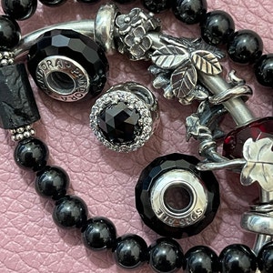 Authentic New Pandora Orange Tropical Flower Murano Beautiful - Etsy