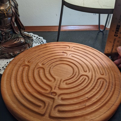 Santa Rosa Finger Labyrinth©, Wooden Labyrinth, Finger Labyrinth ...