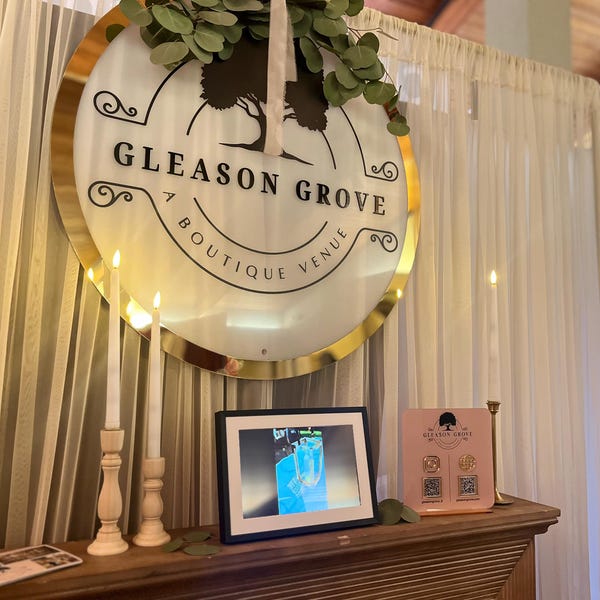 Office Desk Nameplate ENGRAVED Acrylic Block Personalized Desk Name ...