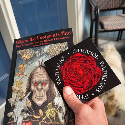 BEWARE the ALBATWITCH Vinyl Sticker Cryptid Cryptozoology PA - Etsy