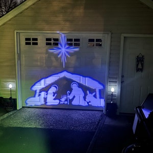 Nativity Scene Projector for Christmas Outdoor Lighting by Beffy Arts ...