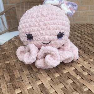 No-sew-octo Crochet Pattern Amigurumi Mini Octopus Pocket Octo - Etsy