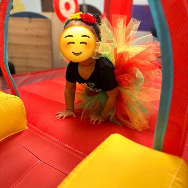 Jamaica Flag Colors Inspired/yellow and Green Petti Tutu/adult Running ...