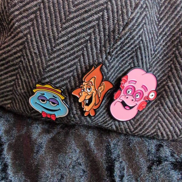 Funny Face Drink Mix - Goofy Grape Pin - Etsy