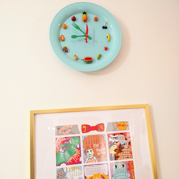 Justa Co. - Handmade Wall Clocks, Kitchen Wall Clocks, Unique Wall ...