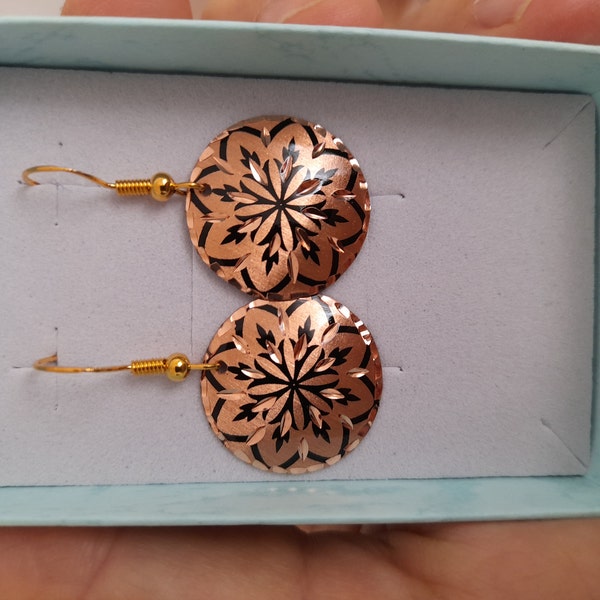 Vintage-inspired Copper Bookmark With Oriental Charm,handmade Copper ...